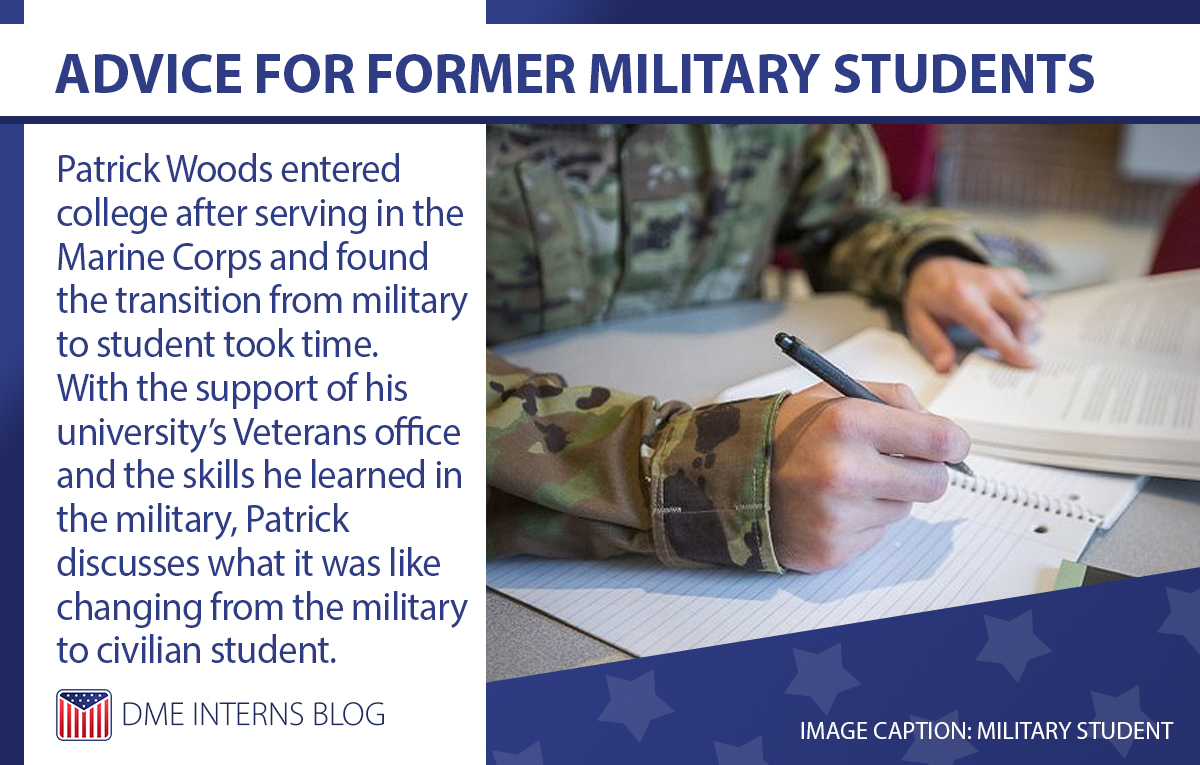 Back to School: Advice for Former Military Students - VSFS DME